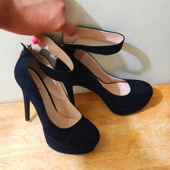 Qupid | Shoes | Qupid Close Toe High Heel 65 | Poshmark